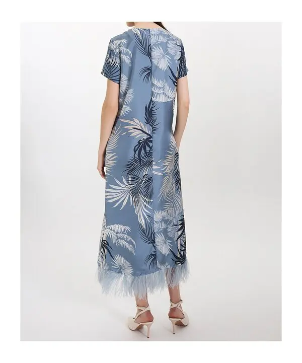 Marella Printed Short-sleeve Dress