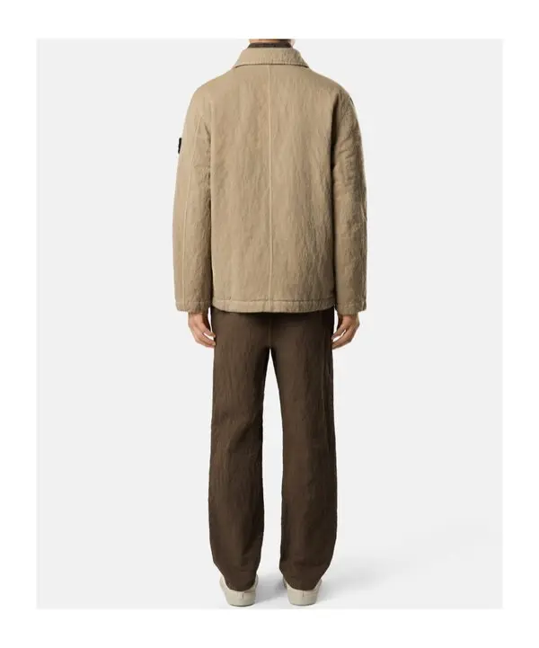 Stone Island Padded Field Jacket With Anti-drop