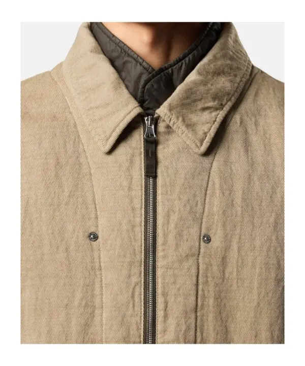 Stone Island Padded Field Jacket With Anti-drop