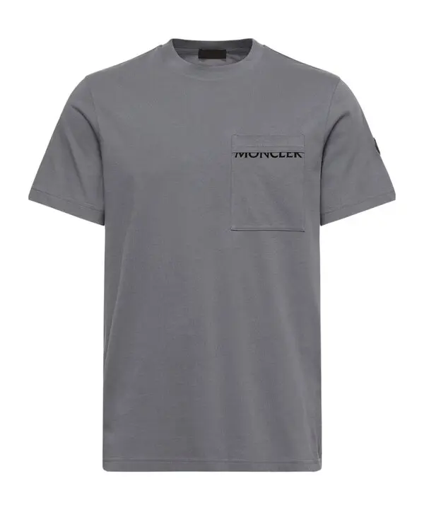Moncler Logo Cotton Jersey T-shirt