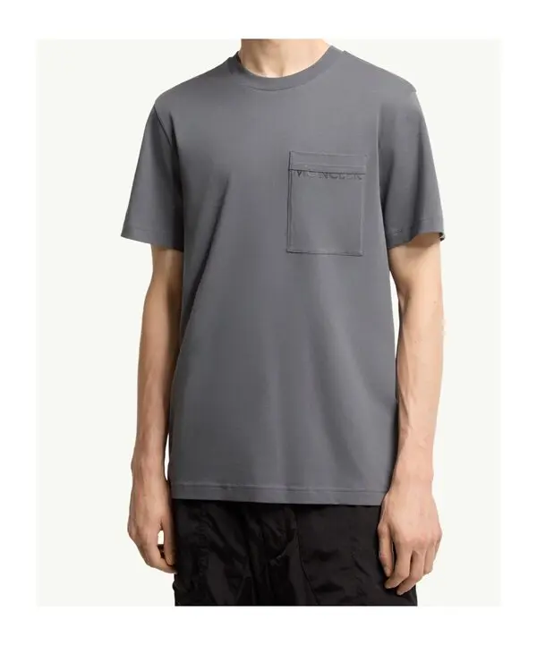 Moncler Logo Cotton Jersey T-shirt