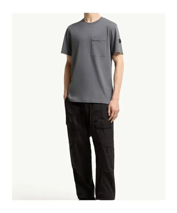 Moncler Logo Cotton Jersey T-shirt