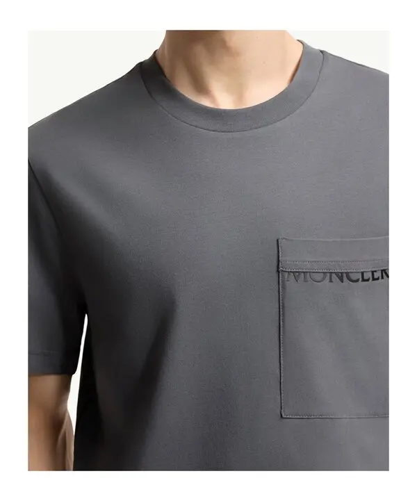 Moncler Logo Cotton Jersey T-shirt
