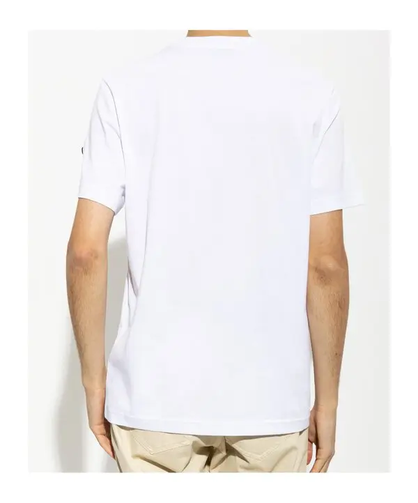 Moncler Logo Cotton Jersey T-shirt