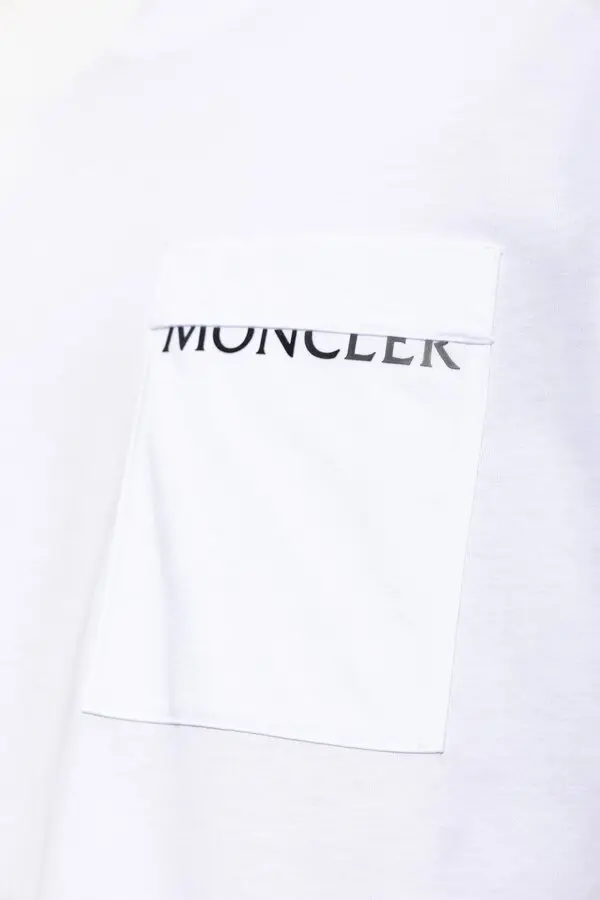 Moncler Logo Cotton Jersey T-shirt