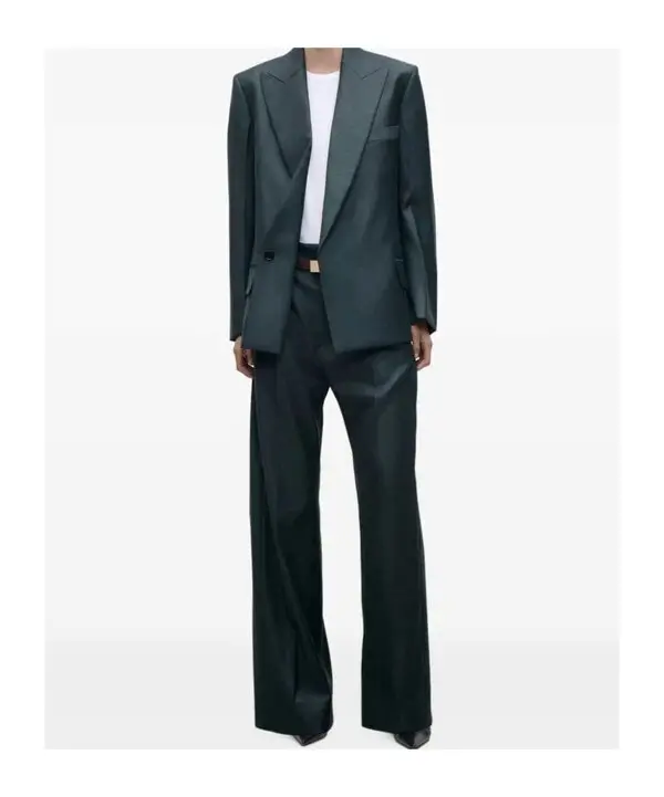 Victoria Beckham Olie Peak-lapel Blazer