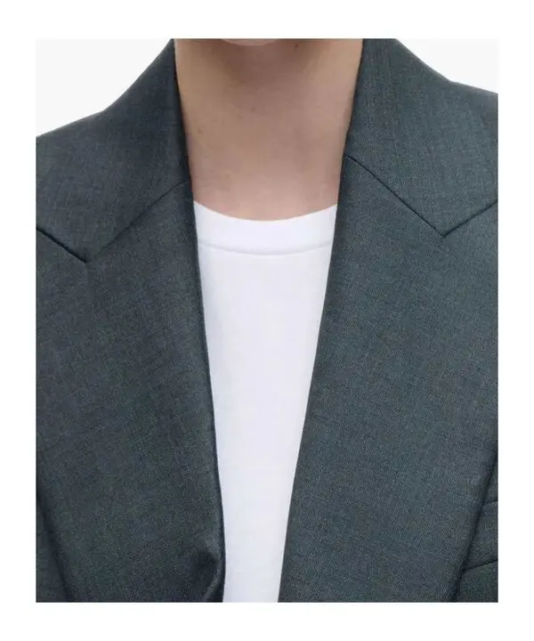 Victoria Beckham Olie Peak-lapel Blazer