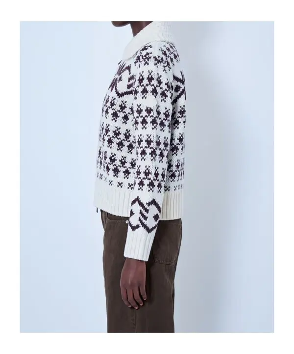 Moncler Fair Isle Zip-up Cardigan - No