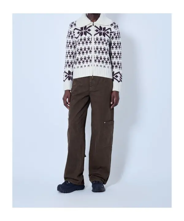 Moncler Fair Isle Zip-up Cardigan - No