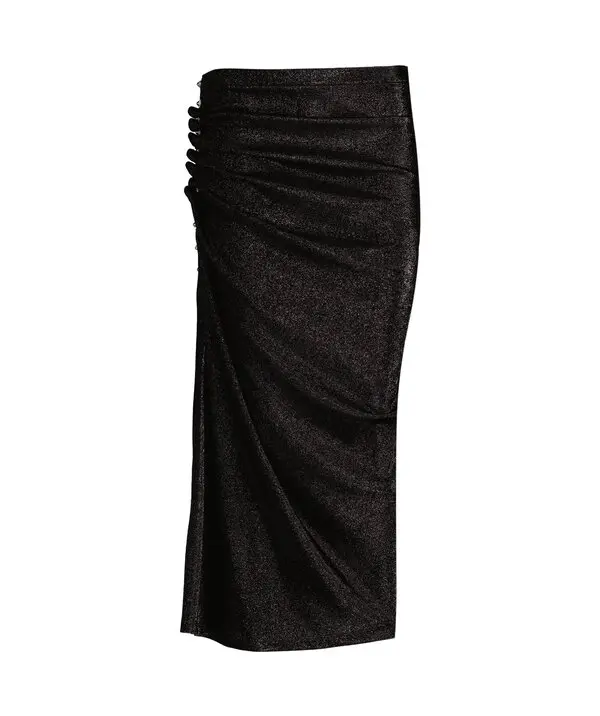 Rabanne Draped Midi Skirt