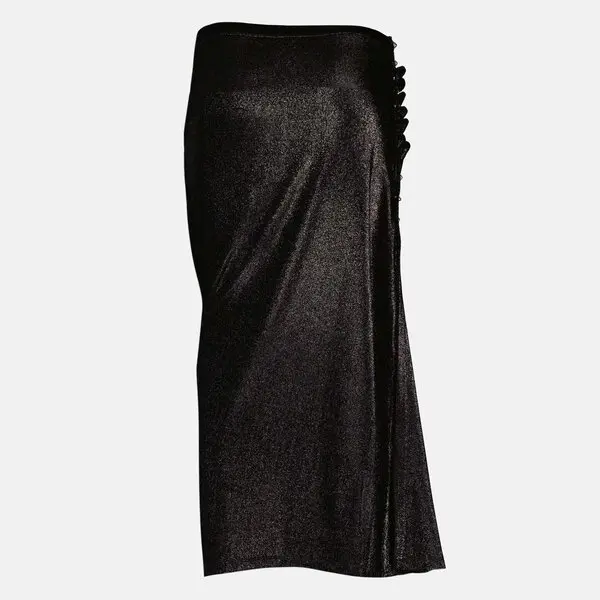 Rabanne Draped Midi Skirt