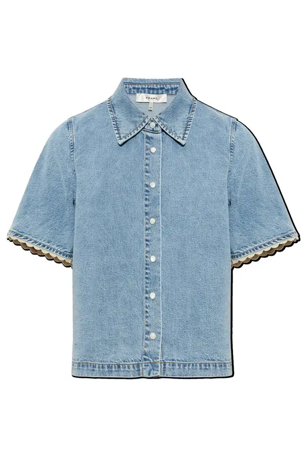 FRAME Denim Short-sleeved Top
