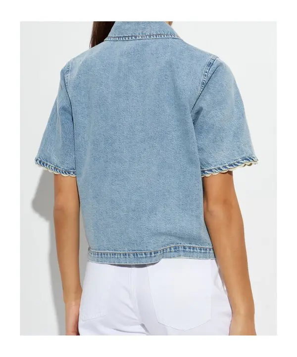 FRAME Denim Short-sleeved Top