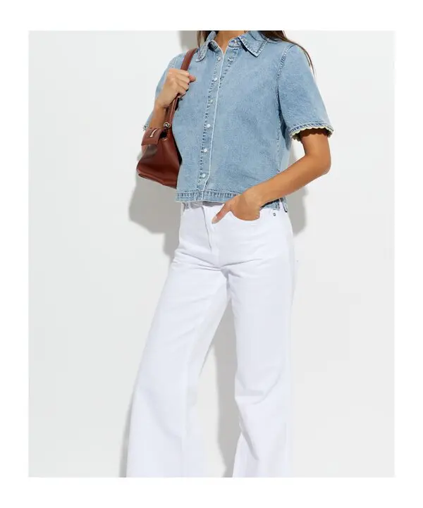 FRAME Denim Short-sleeved Top