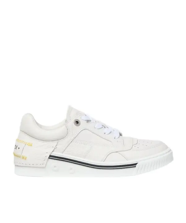 Fendi Fender Sneakers Leather Low-top