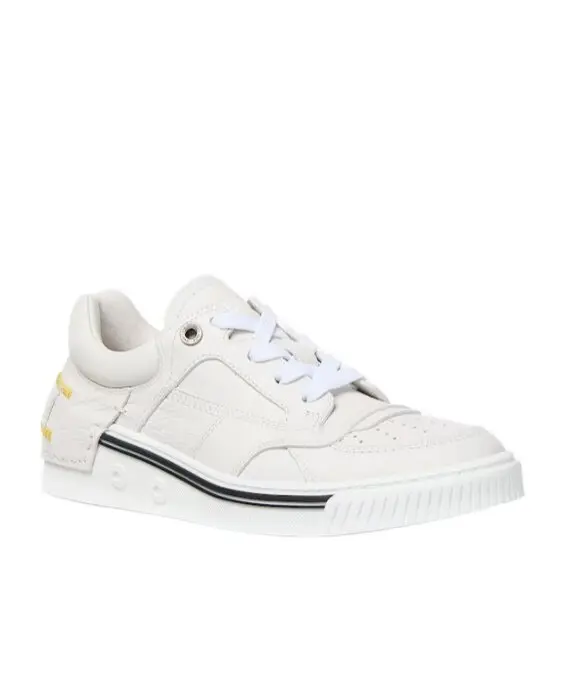 Fendi Fender Sneakers Leather Low-top