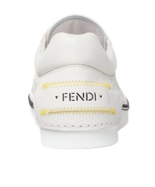 Fendi Fender Sneakers Leather Low-top