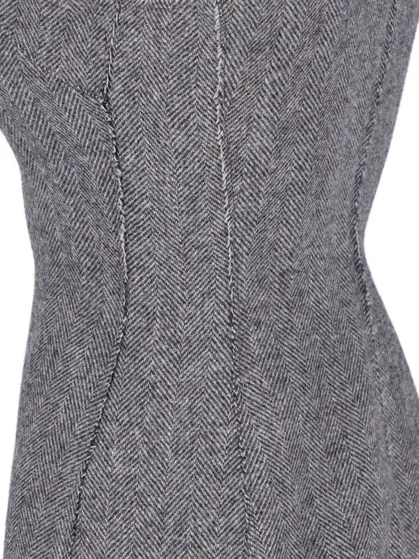MAISON MARGIELA Sleeveless Midi Dress