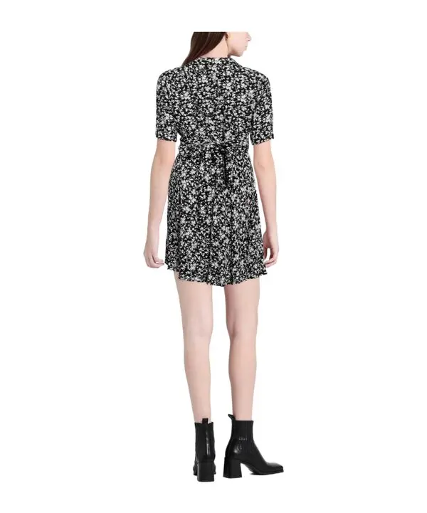 GANNI Floralprint Shirt Dress