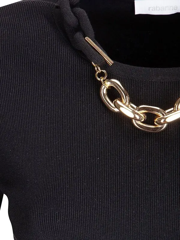 Rabanne Chain Embellished Dress