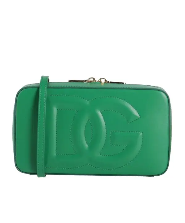 Dolce & Gabbana Medium-sized Genuine Leather Camera Bag - Green