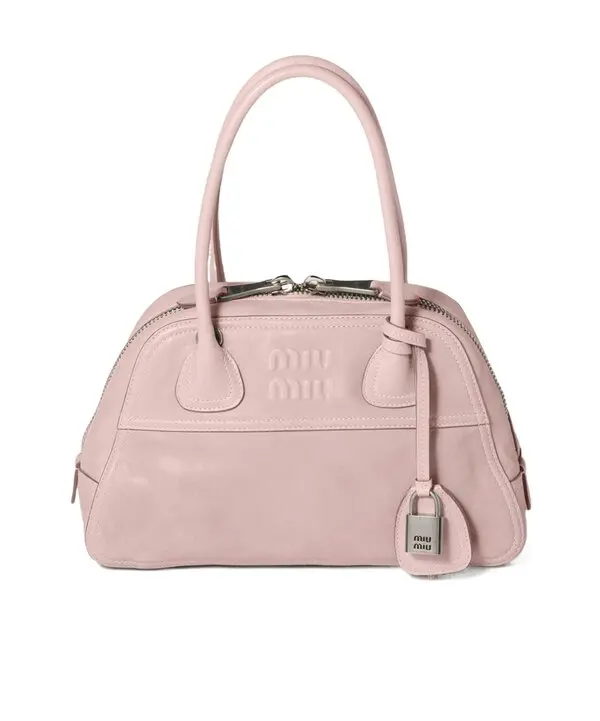 Miu Miu Vivant Nappa Leather Bag - Opal