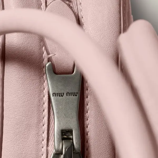 Miu Miu Vivant Nappa Leather Bag - Opal