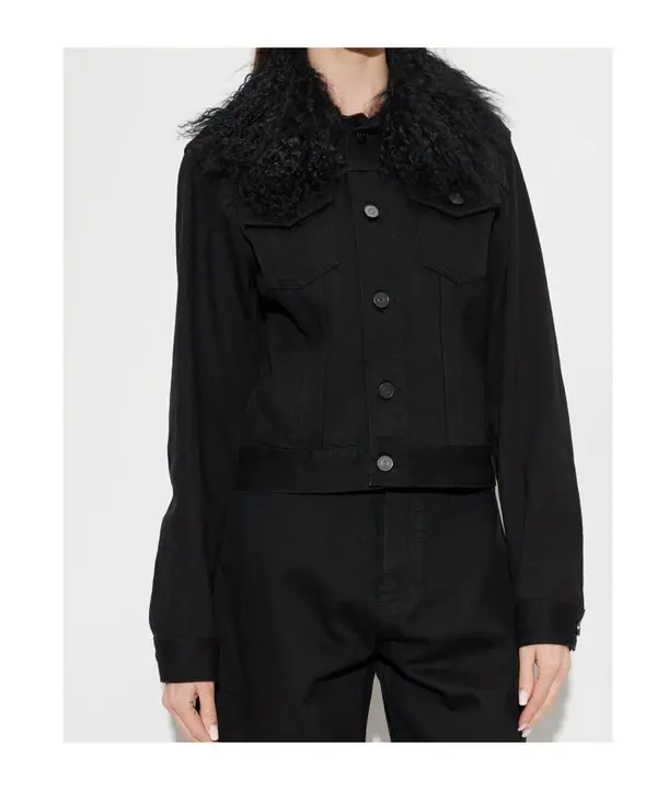 Alaïa Faux-fur Collar Jacket