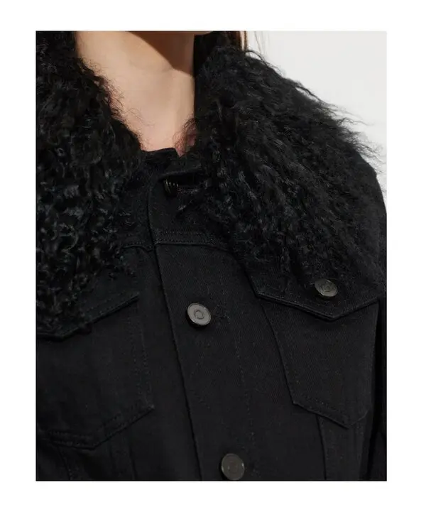 Alaïa Faux-fur Collar Jacket