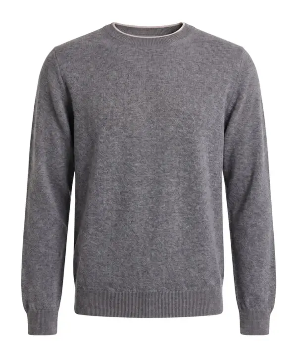 Peserico Ribbed-knit Crew-neck Top