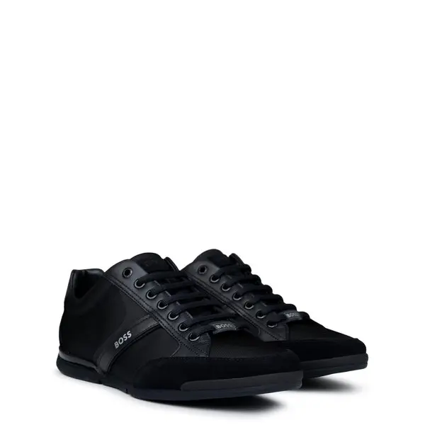 Hugo Boss Spliced Lowtop Laceup Sneakers