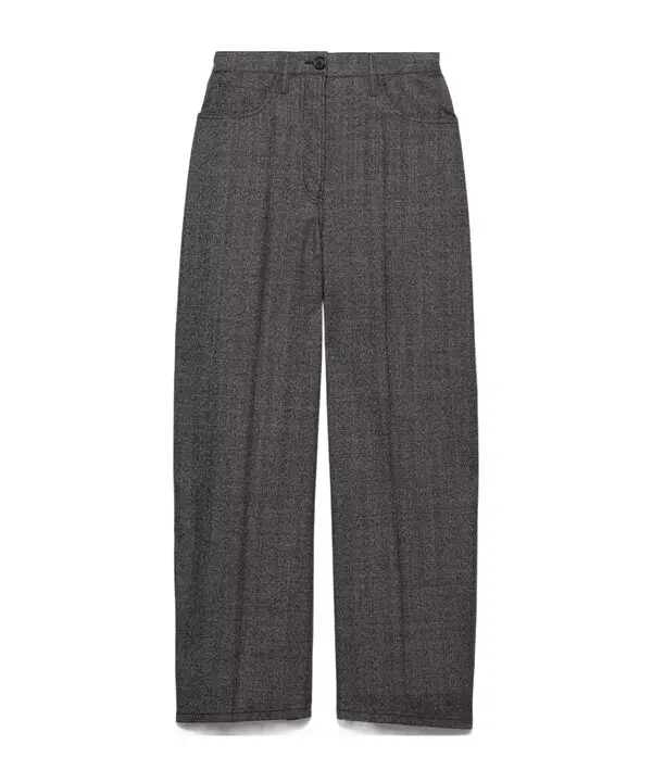 Prada Mouliné Wool Pants