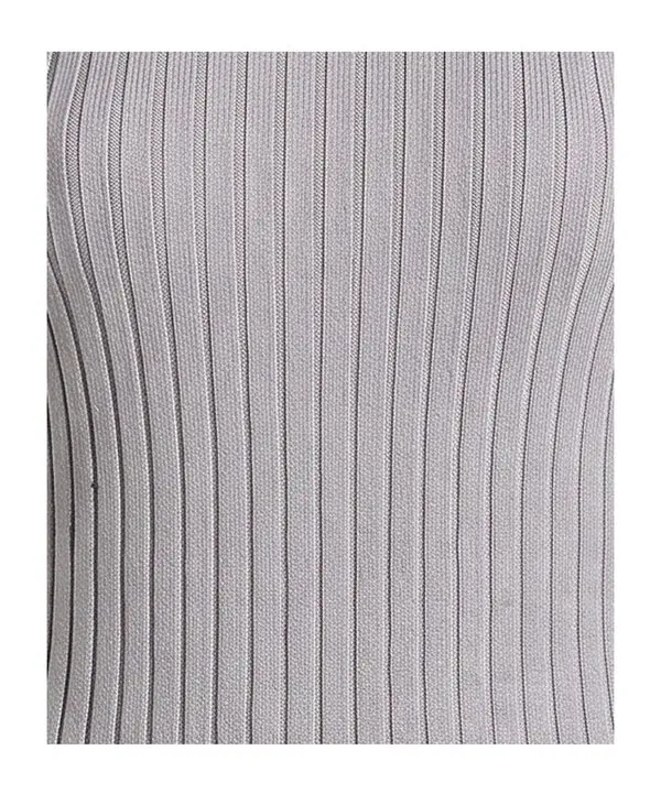 Marni Solidcolor Sleeveless Turtleneck Top
