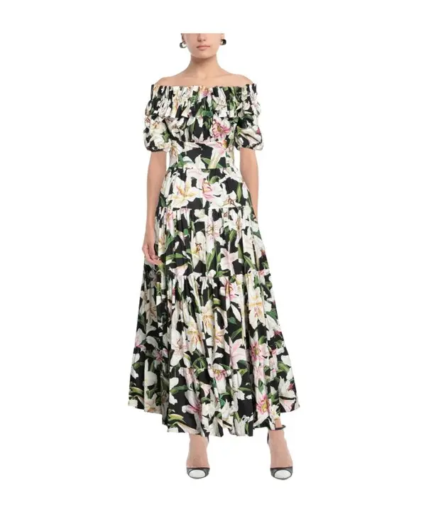 Dolce & Gabbana Floral Print Short-sleeve Dress