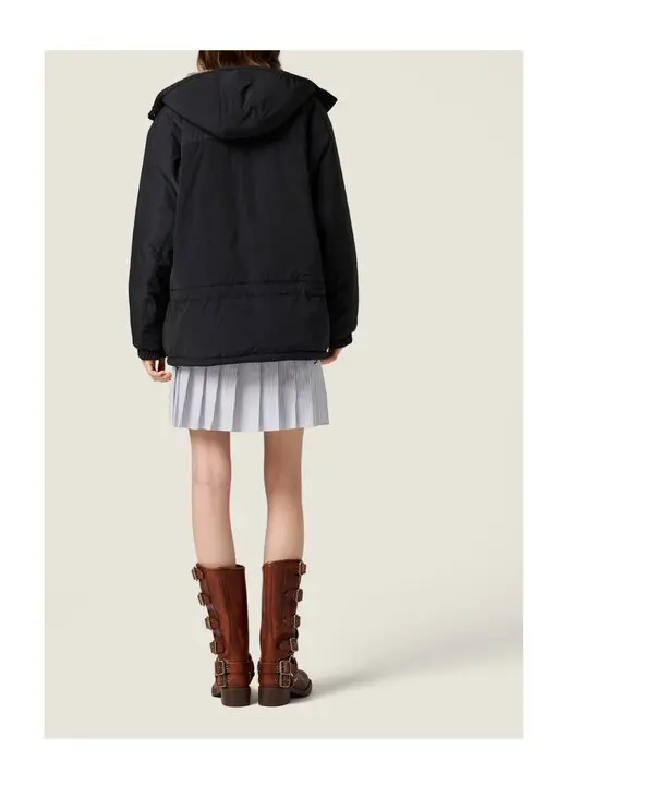 Miu Miu Pongé Down Jacket