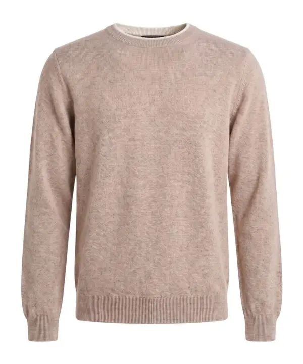 Peserico Ribbed-knit Crew-neck Top