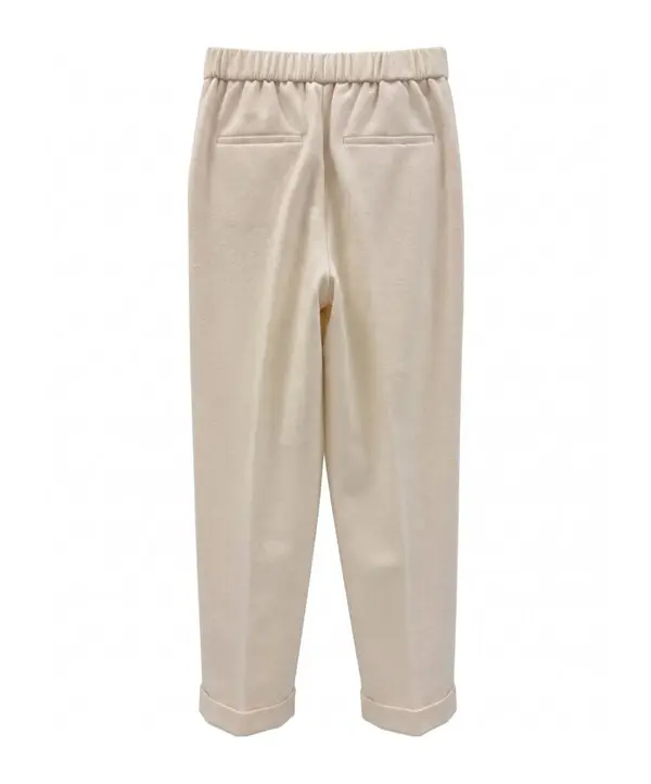Peserico Casual Trousers With An Elastic Waistband