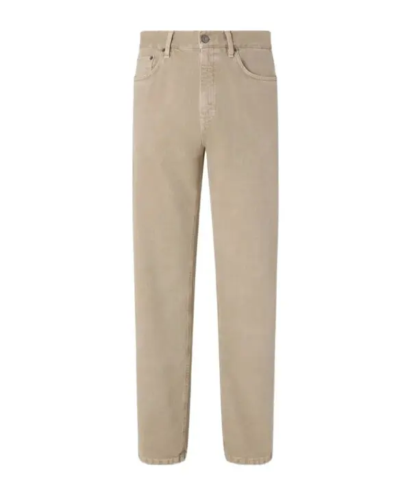 Zegna Light Taupe Cotton Roccia Pants