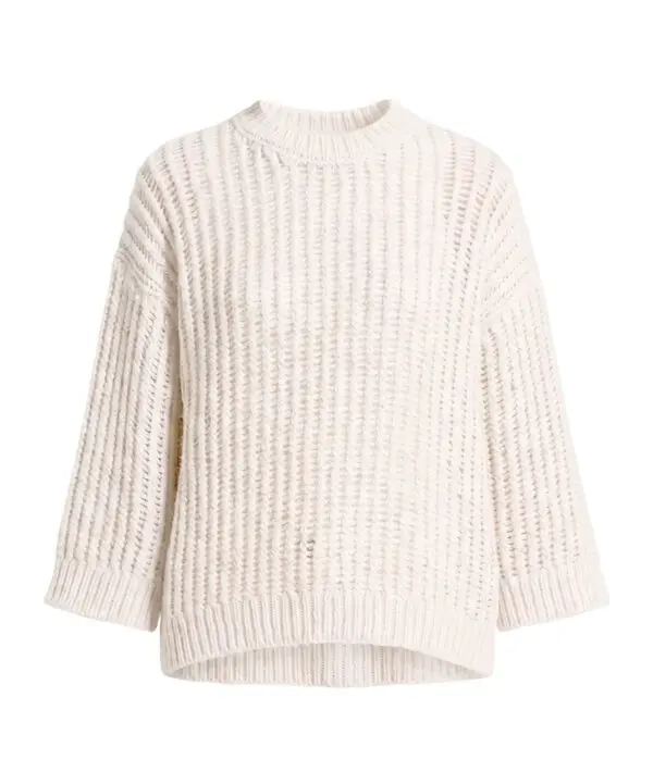 Peserico Long-sleeve Crew-neck Sweater
