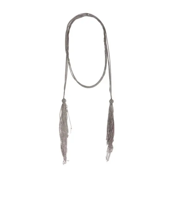 ANN DEMEULEMEESTER Ieta Multi-chain Necklace - Silver