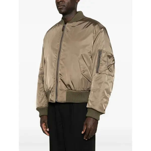 Prada Zip-up Bomber Jacket