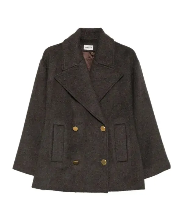 P.a.r.o.s.h Notch-lapel Double-breasted Coat