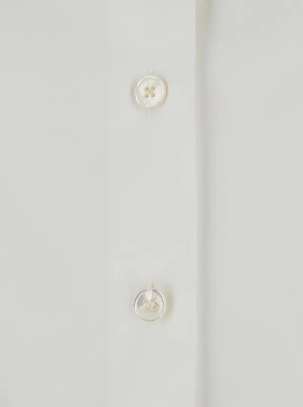 Alaïa Peplum Long-sleeved Poplin Shirt