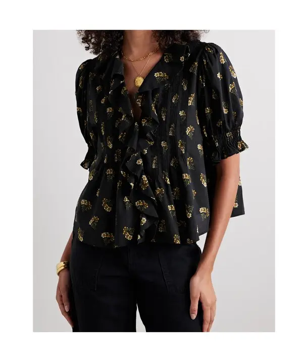DÔEN Ruffled Top