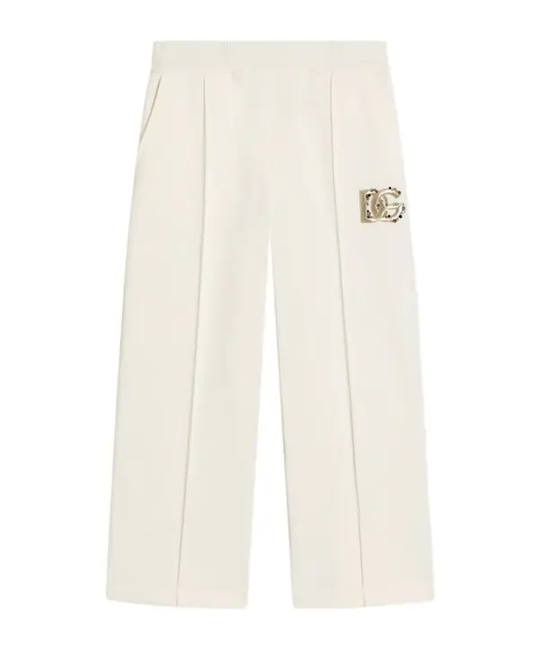 Dolce & Gabbana Logo-embroidered Trousers