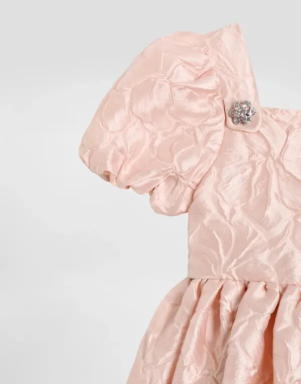Dolce & Gabbana Jacquard Embellished Dress
