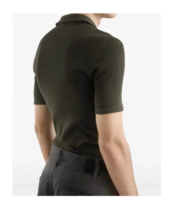 Dolce & Gabbana Lace-up Polo Shirt