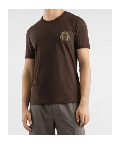Dolce & Gabbana Crest-embellished T-shirt