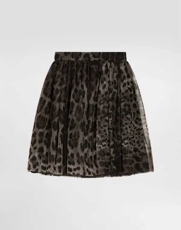 Dolce & Gabbana Leopard-pattern Skirt