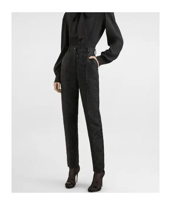 Dolce & Gabbana Jacquard Trousers
